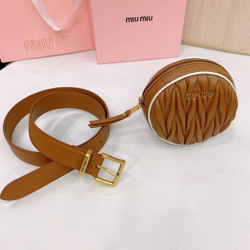 Exact replica Miu Miu Belts