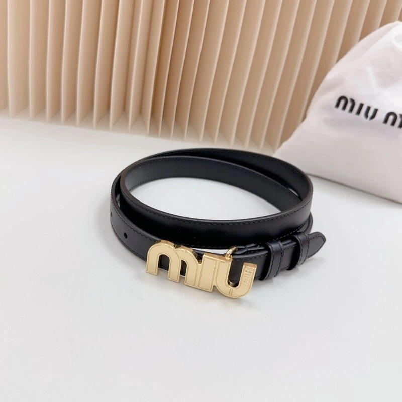 Exact replica Miu Miu Belts