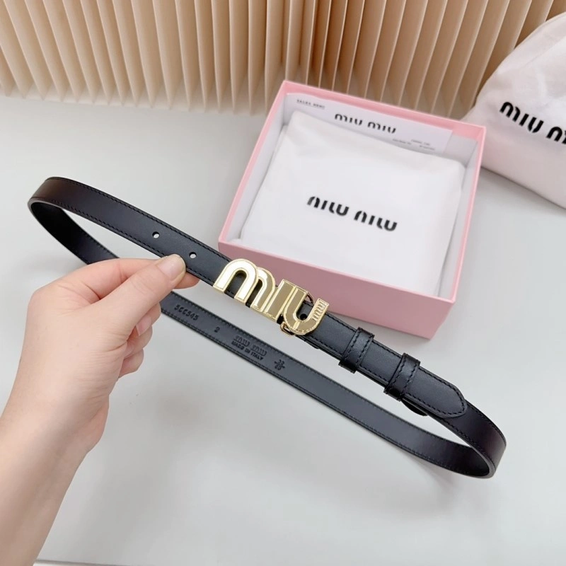 Exact replica Miu Miu Belts