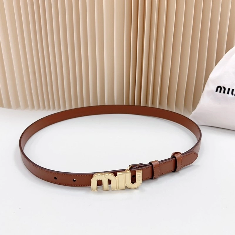 Exact replica Miu Miu Belts