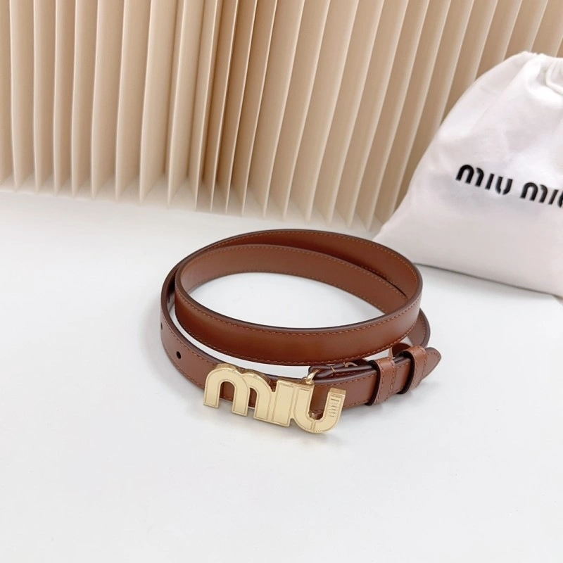Exact replica Miu Miu Belts