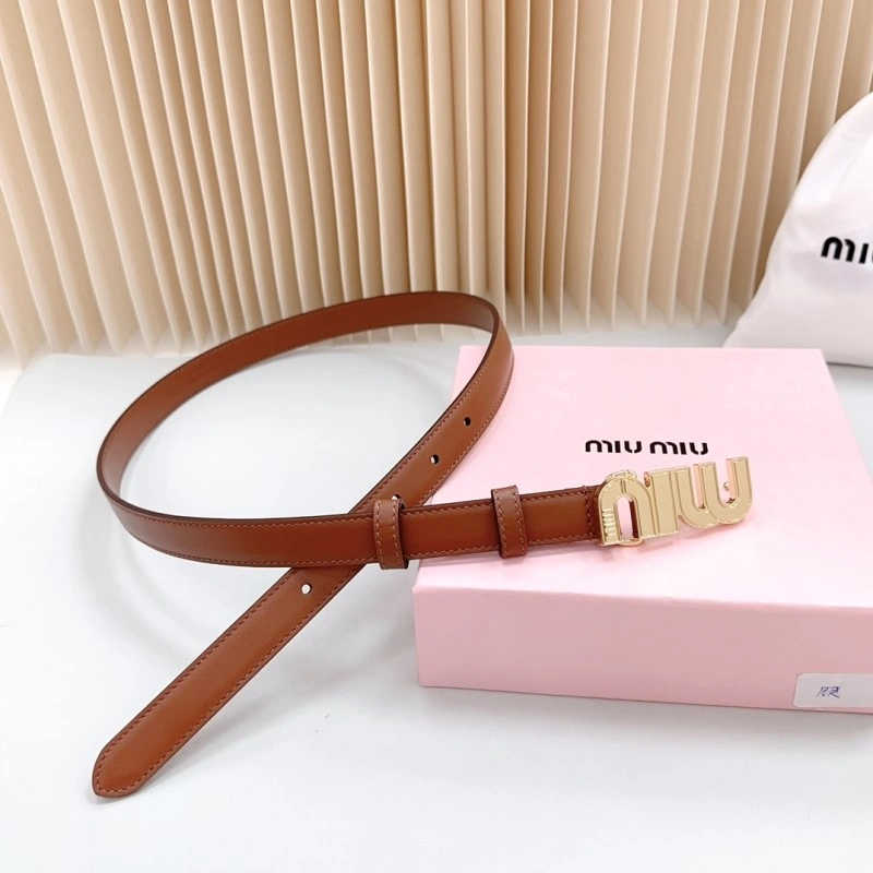 Exact replica Miu Miu Belts
