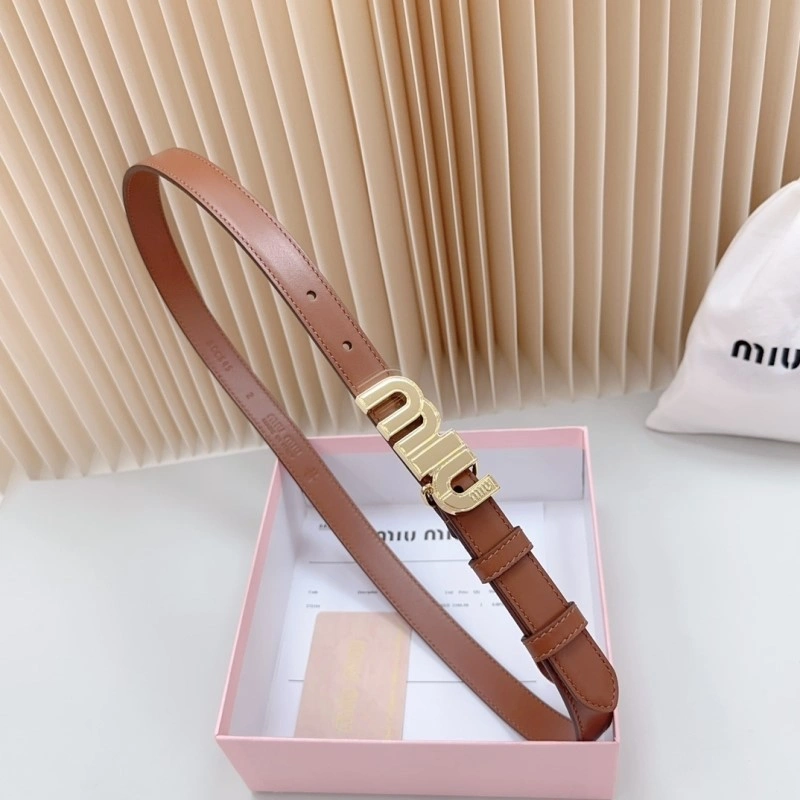 Exact replica Miu Miu Belts