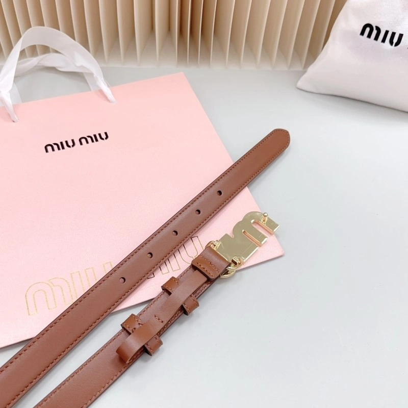 Exact replica Miu Miu Belts