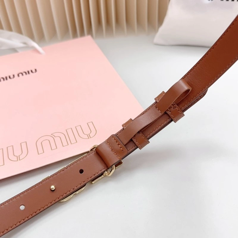Exact replica Miu Miu Belts