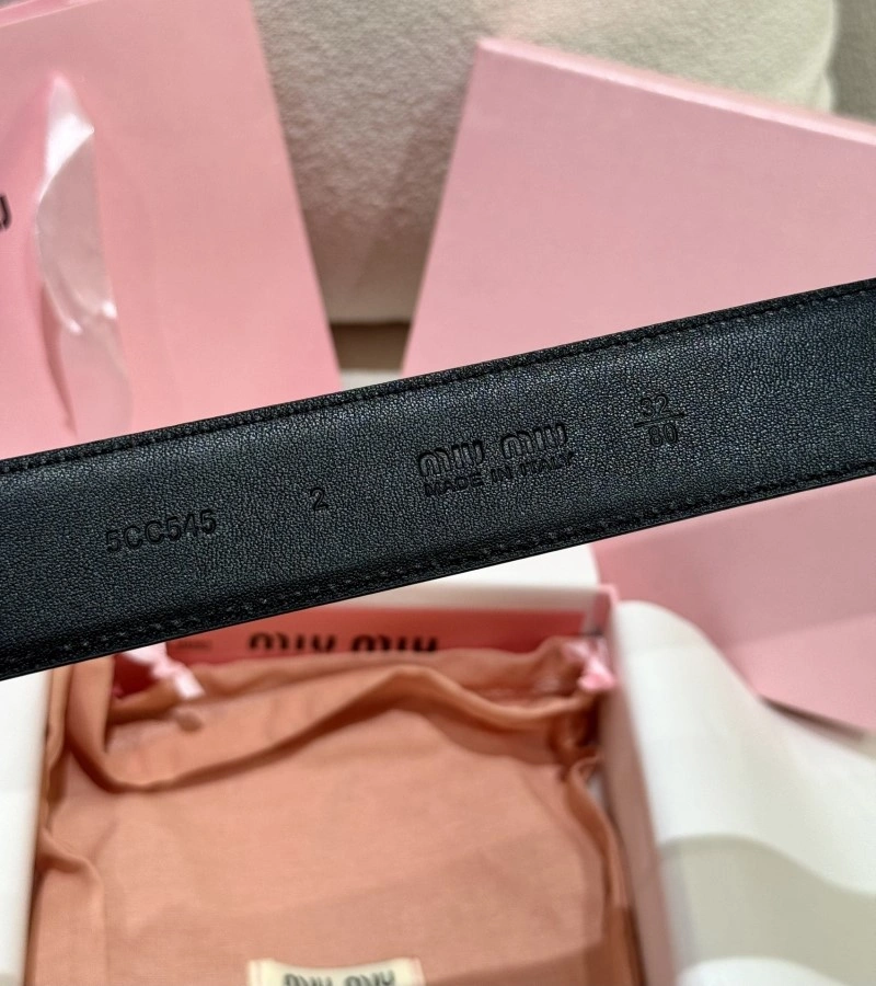 Value-priced Miu Miu Belts