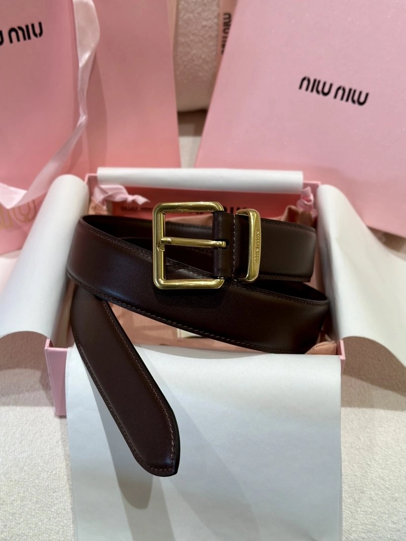 Real Miu Miu Belts