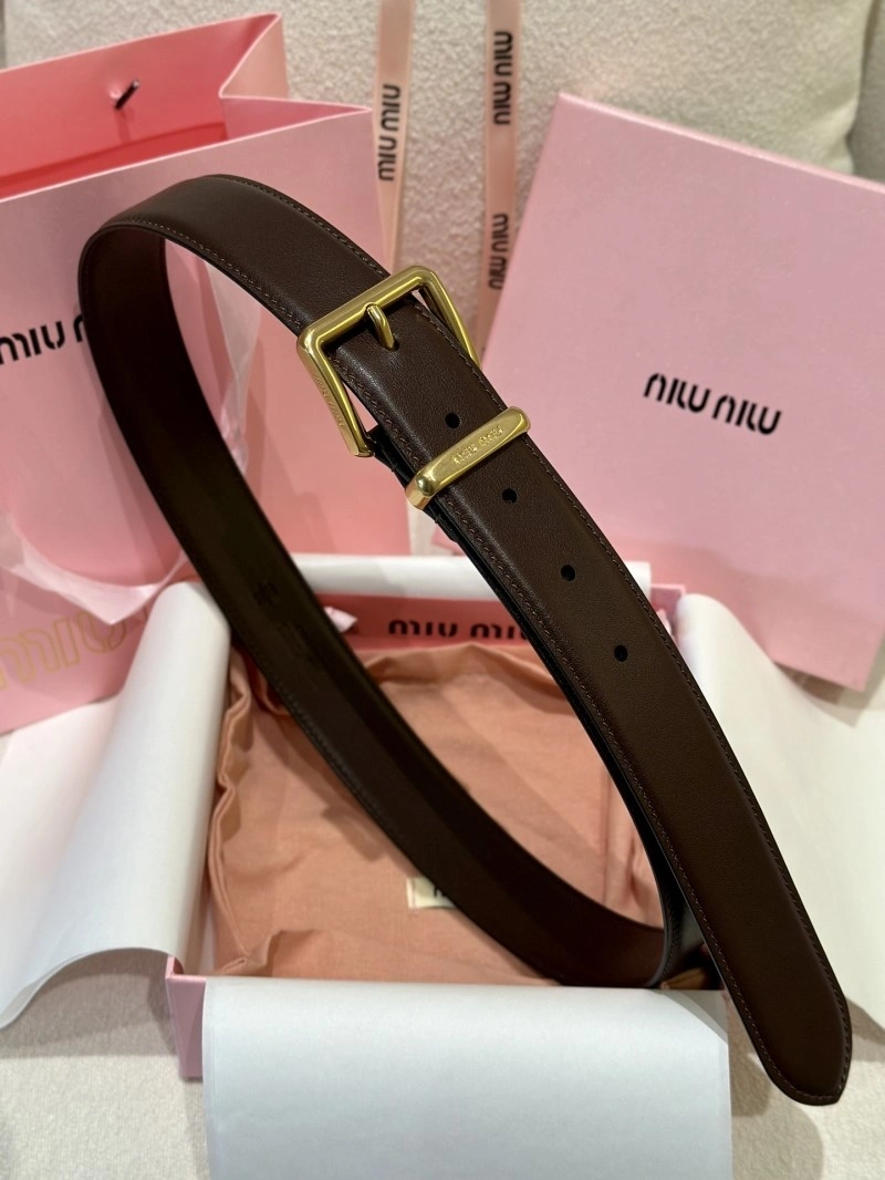 Real Miu Miu Belts