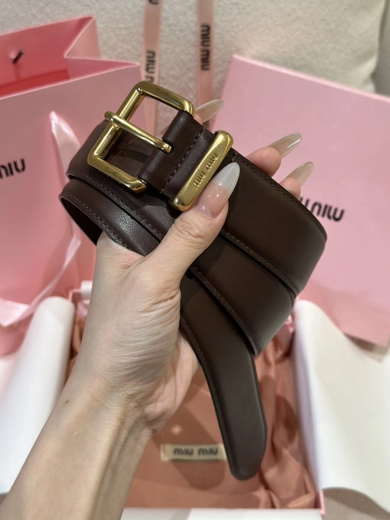 Real Miu Miu Belts