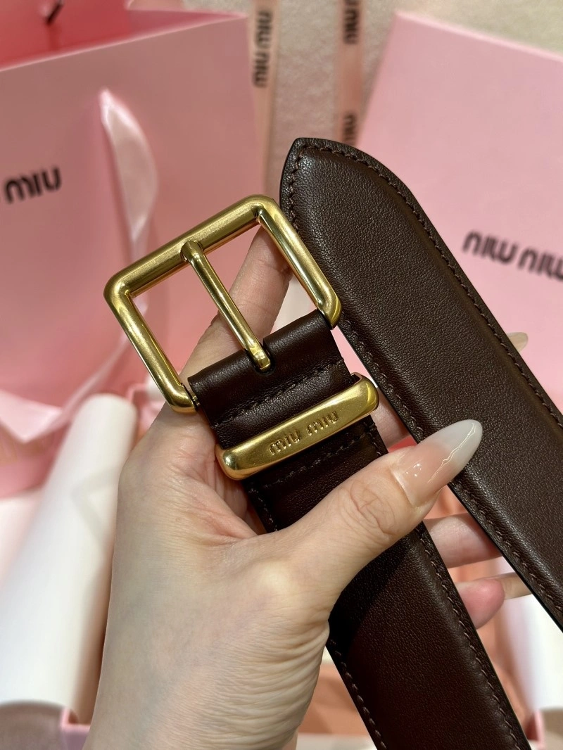 Real Miu Miu Belts