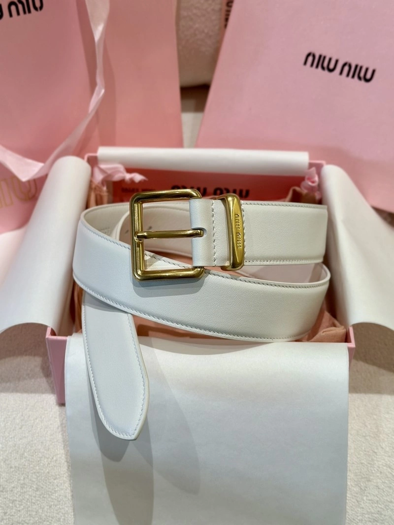 Accurate model Miu Miu Belts