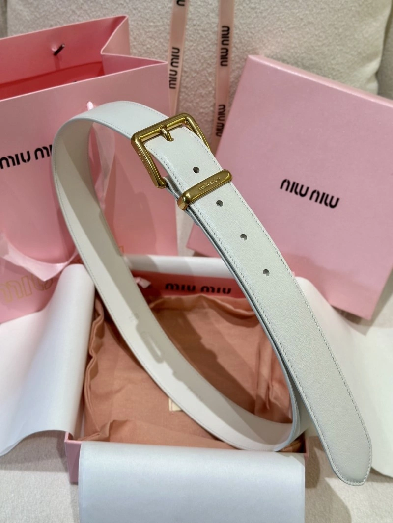 Accurate model Miu Miu Belts