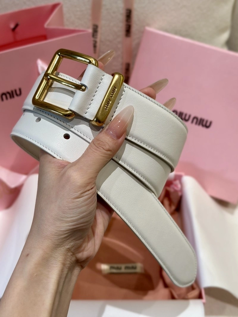 Accurate model Miu Miu Belts