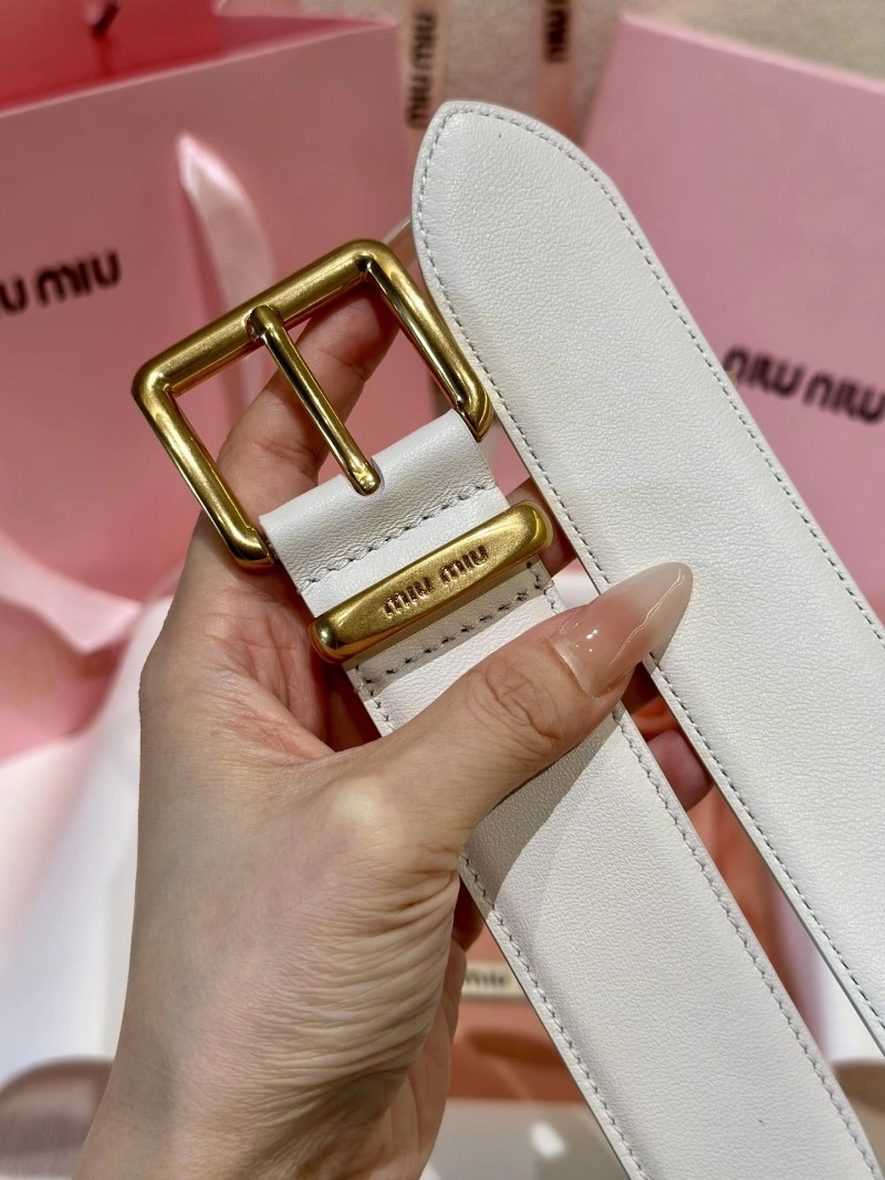 Accurate model Miu Miu Belts