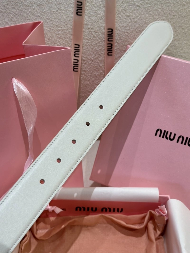 Accurate model Miu Miu Belts