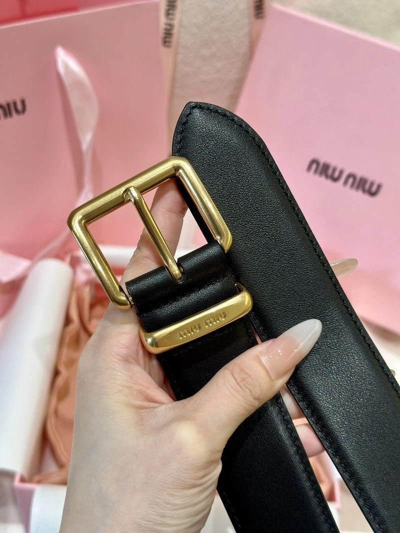 Indistinguishable Miu Miu Belts