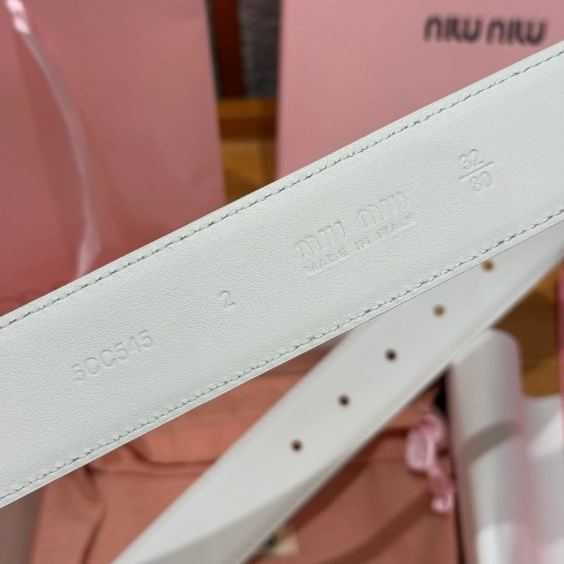 Factory-made Miu Miu Belts