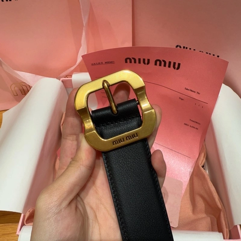 Mirror quality Miu Miu Belts
