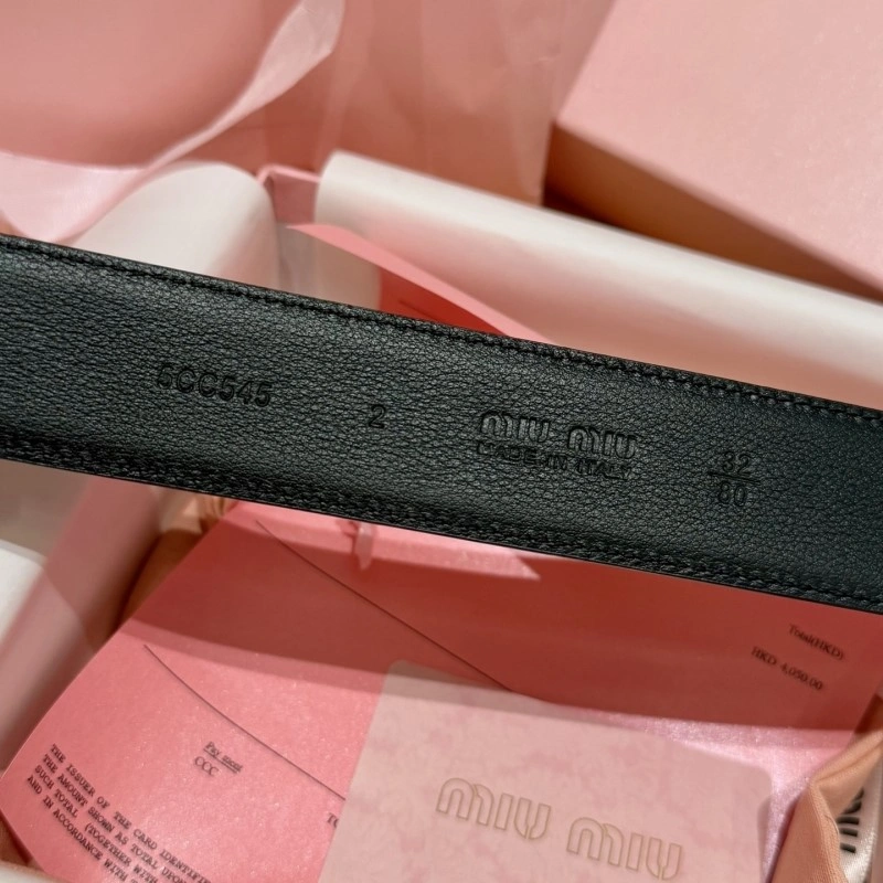 Mirror quality Miu Miu Belts