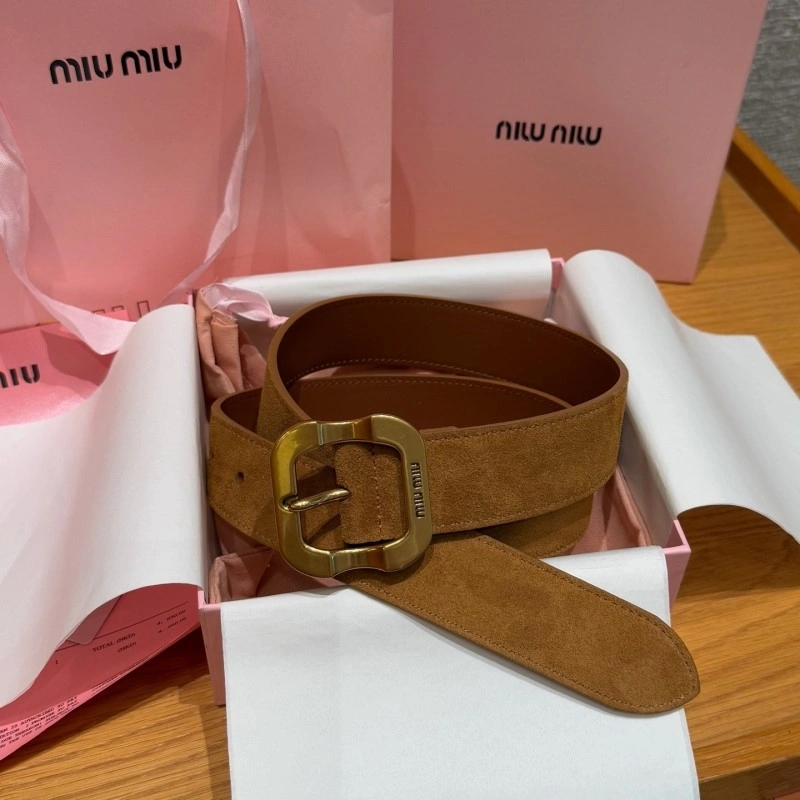 Exact replica Miu Miu Belts