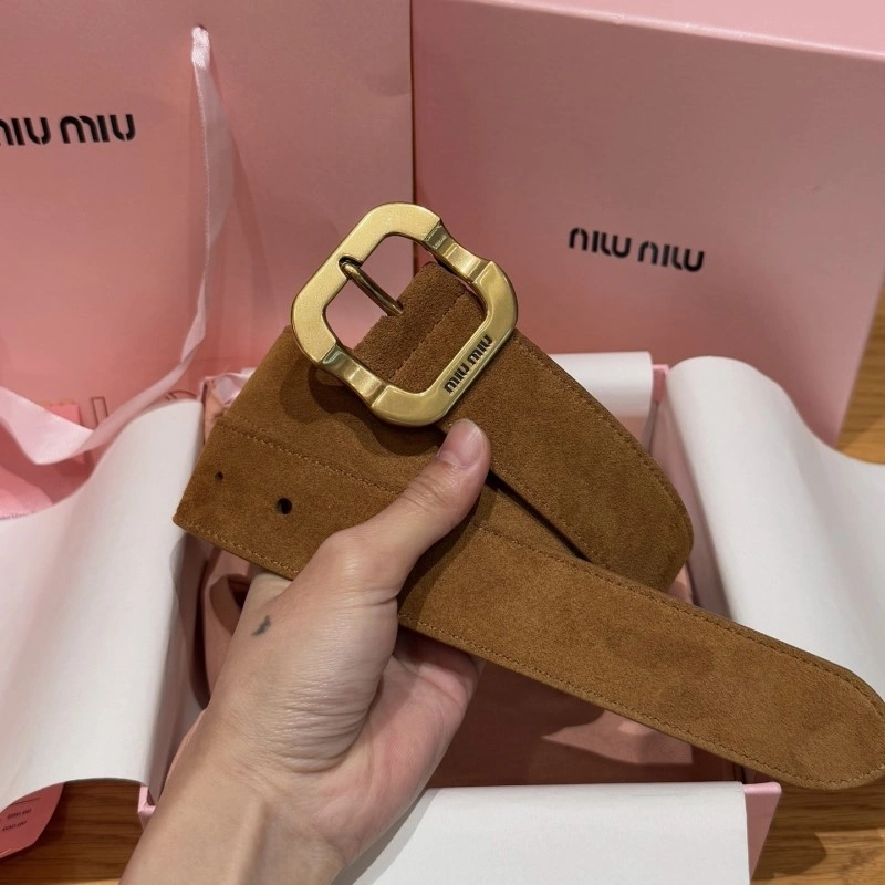 Exact replica Miu Miu Belts