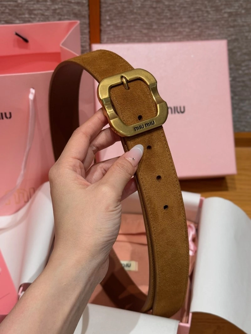 Exact replica Miu Miu Belts