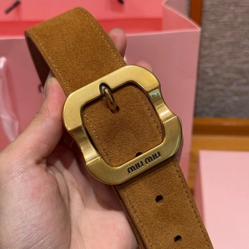 Exact replica Miu Miu Belts