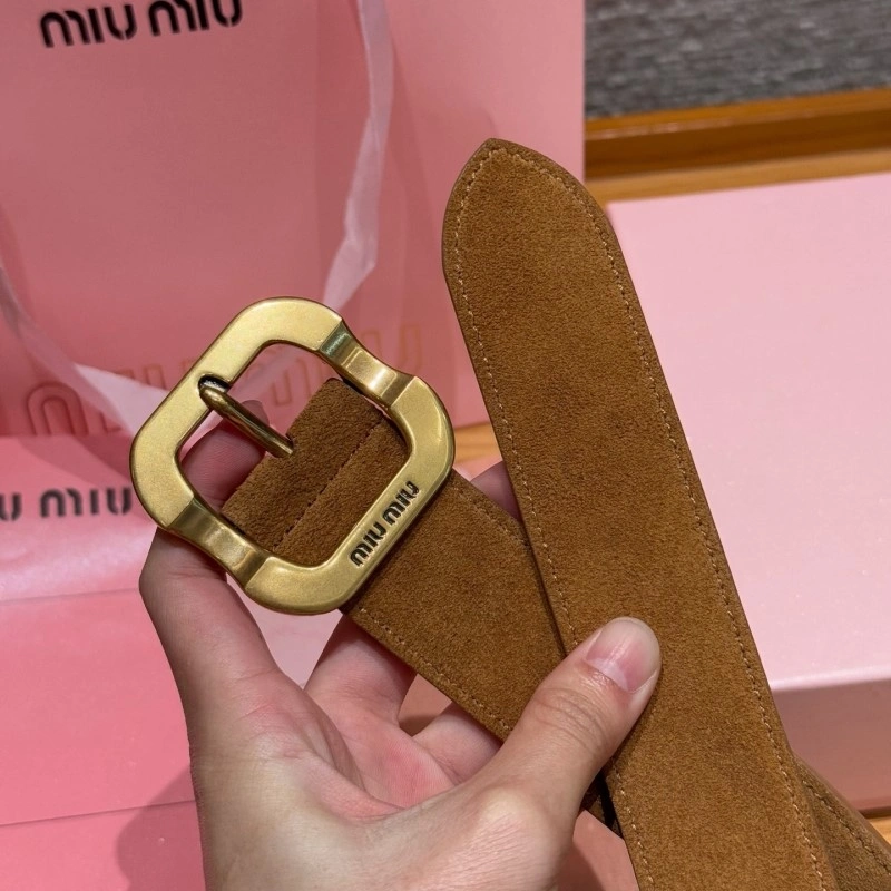 Exact replica Miu Miu Belts