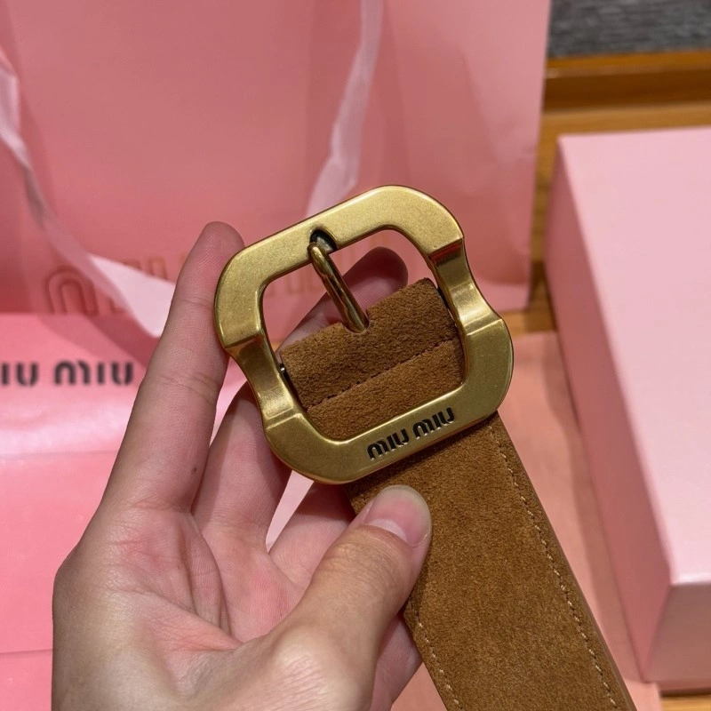 Exact replica Miu Miu Belts