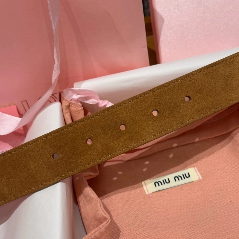 Exact replica Miu Miu Belts