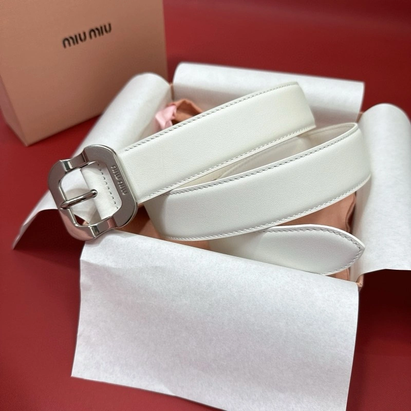 Indistinguishable Miu Miu Belts