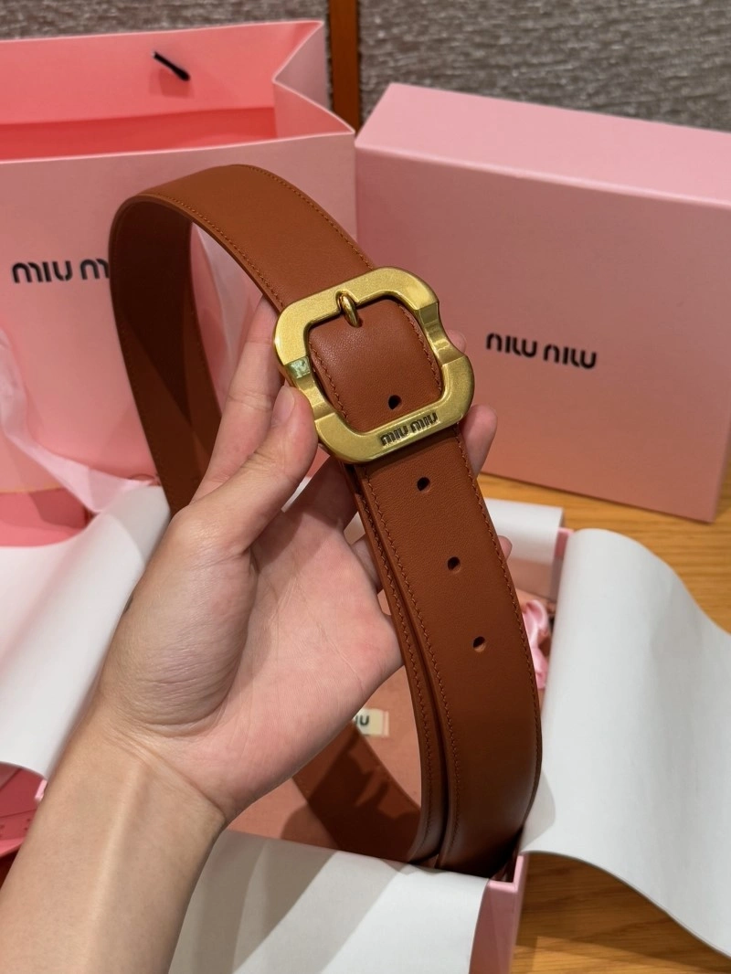Genuine Miu Miu Belts