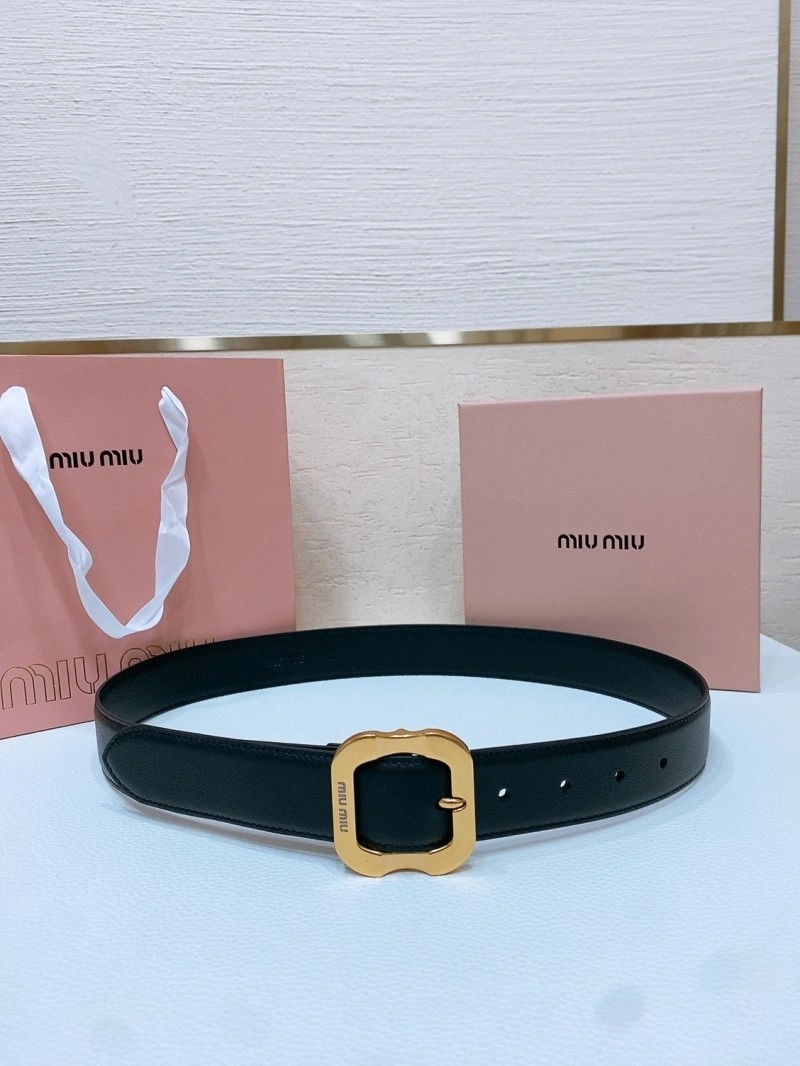 Budget-friendly Miu Miu Belts