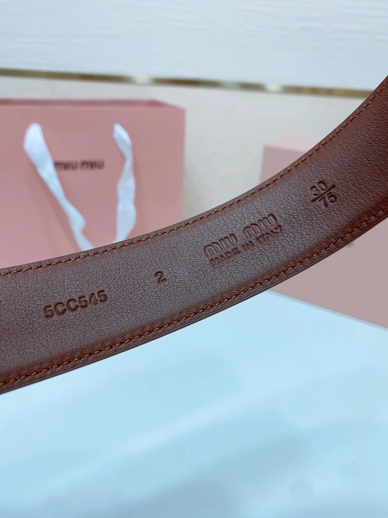 High accuracy Miu Miu Belts