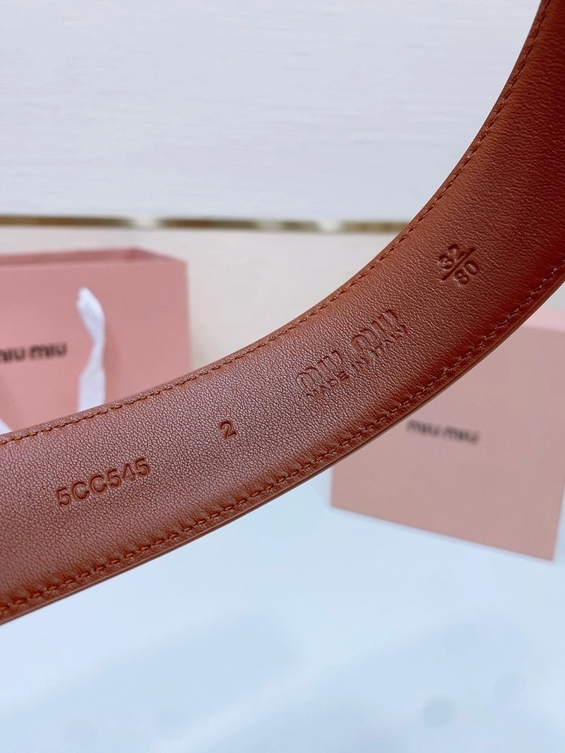 Genuine Miu Miu Belts