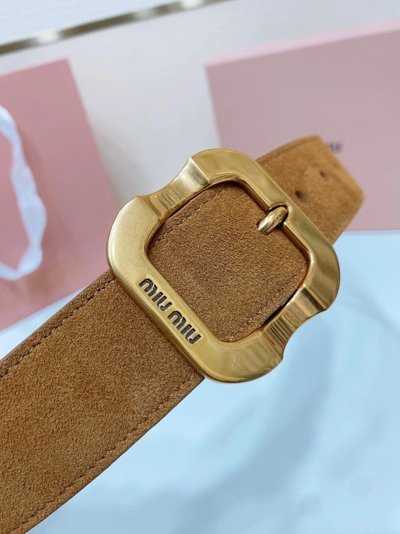 Accurate model Miu Miu Belts