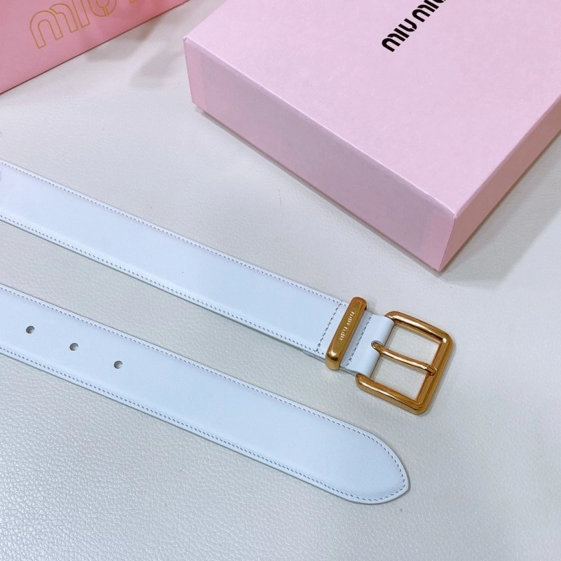 Exact replica Miu Miu Belts