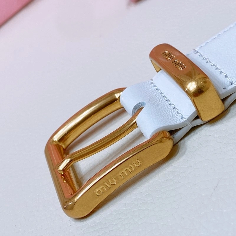 Exact replica Miu Miu Belts