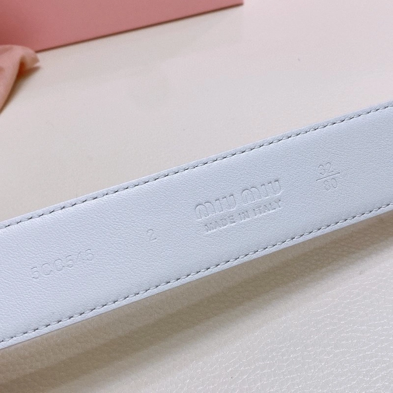 Exact replica Miu Miu Belts