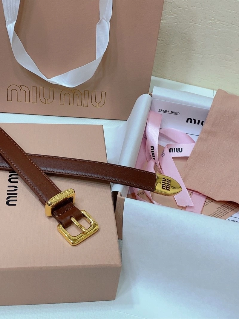 Real Miu Miu Belts