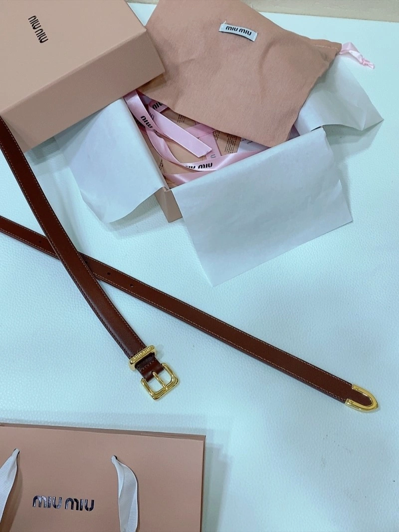 Real Miu Miu Belts