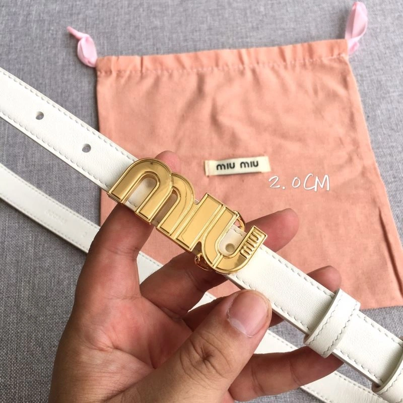 Budget-friendly Miu Miu Belts