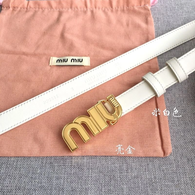 Budget-friendly Miu Miu Belts