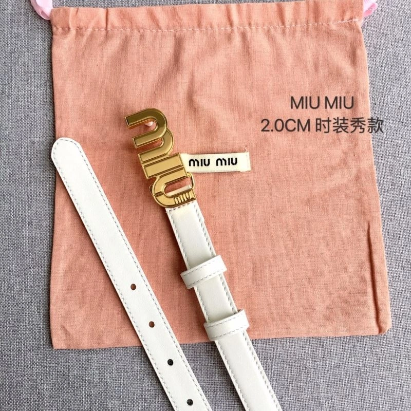 Budget-friendly Miu Miu Belts