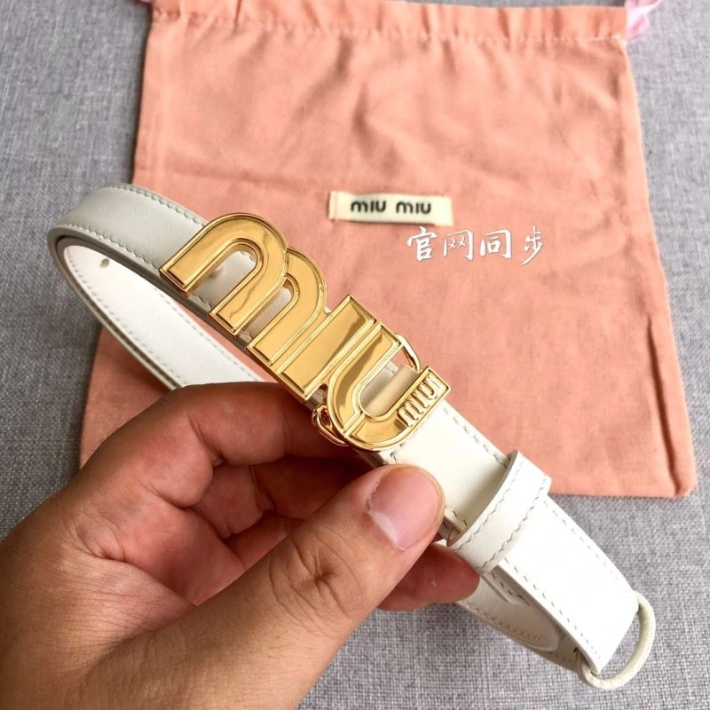 Budget-friendly Miu Miu Belts