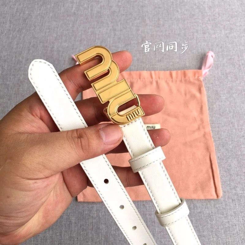 Budget-friendly Miu Miu Belts