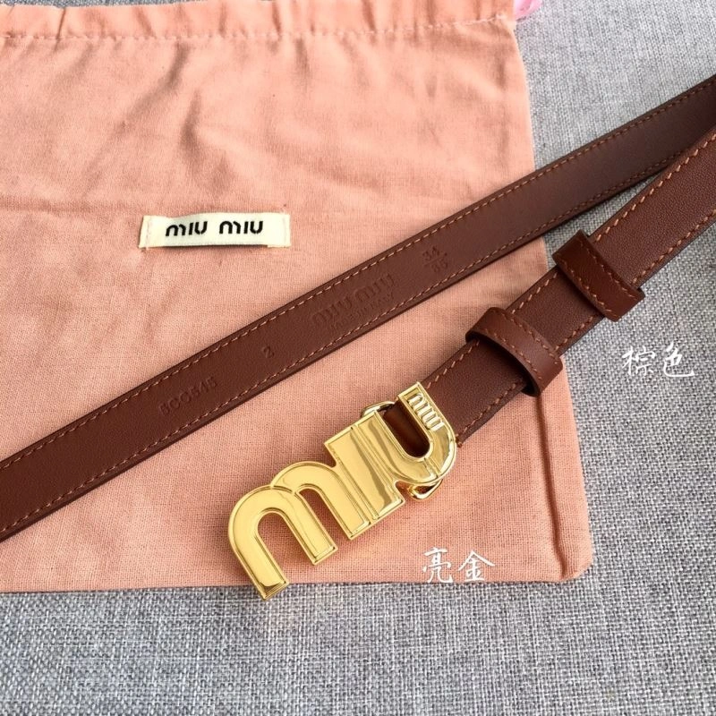 High accuracy Miu Miu Belts