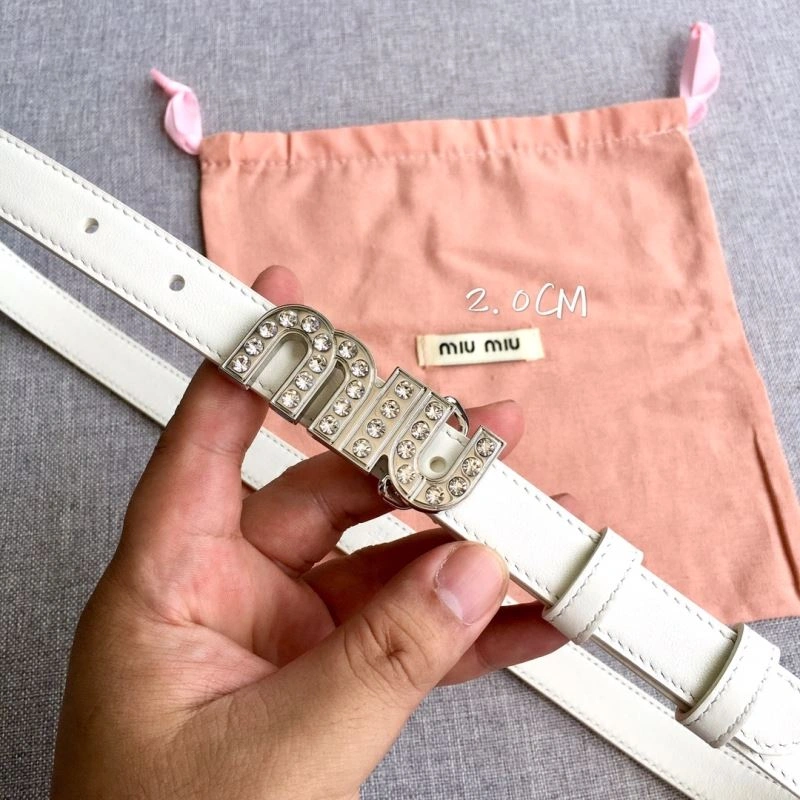 Value-priced Miu Miu Belts