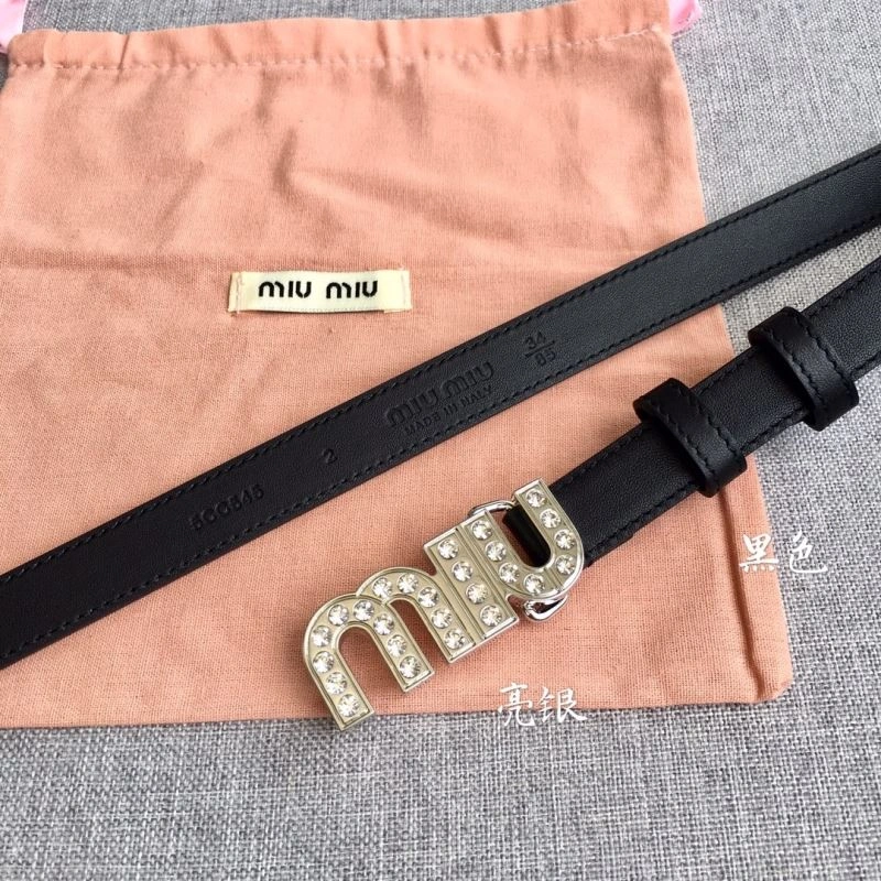 Budget-friendly Miu Miu Belts