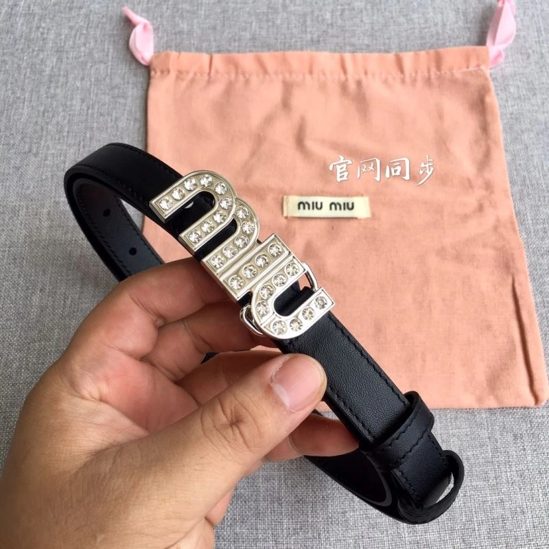 Budget-friendly Miu Miu Belts